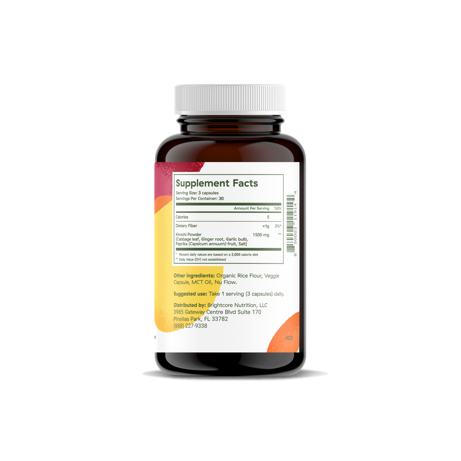 Kimchi One Special - Brightcore Nutrition