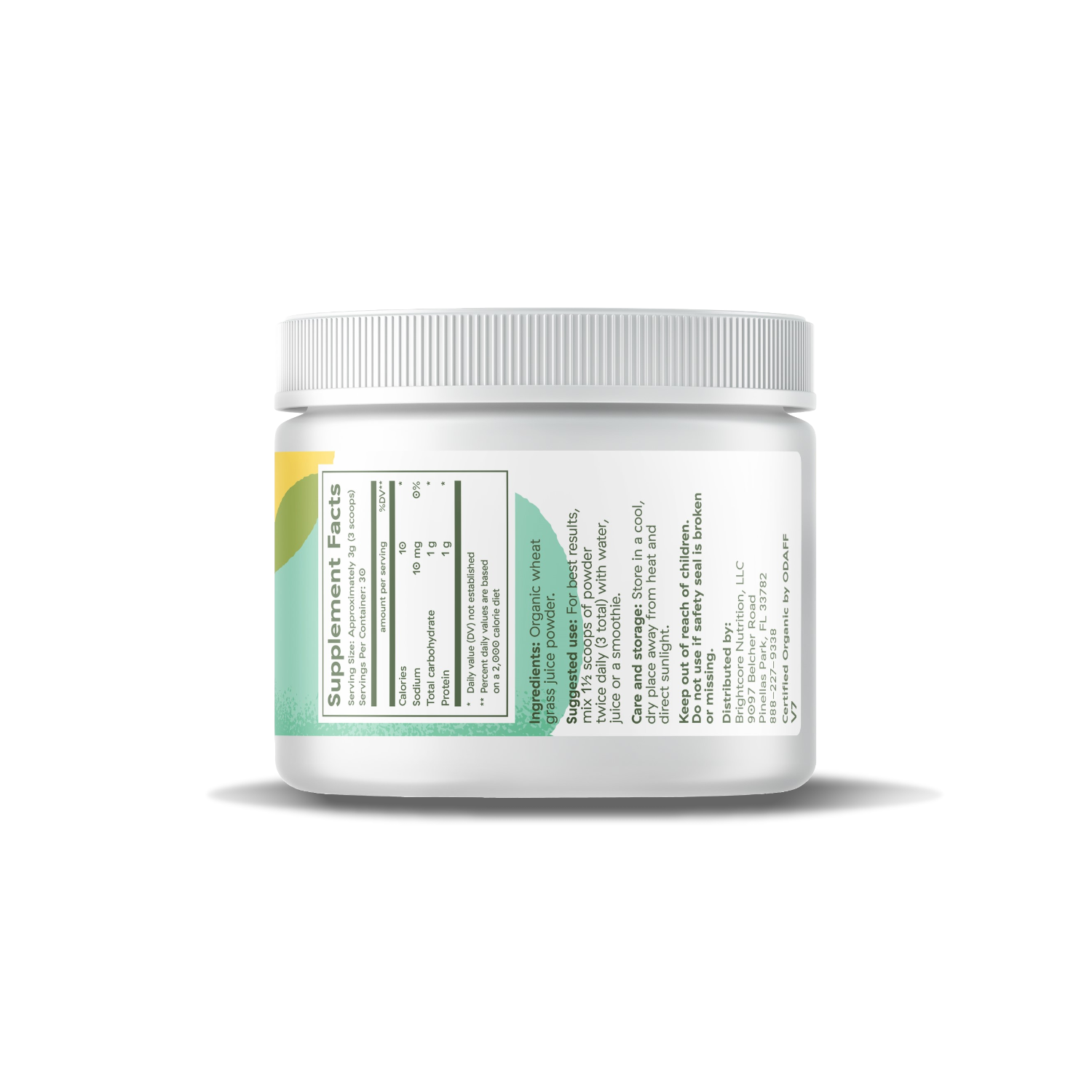 Wheat Grass Juice Powder | Sweet Wheat | Brightcore